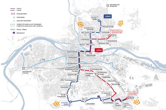 Stadt Regensburg - Stadtbahn - FAQ